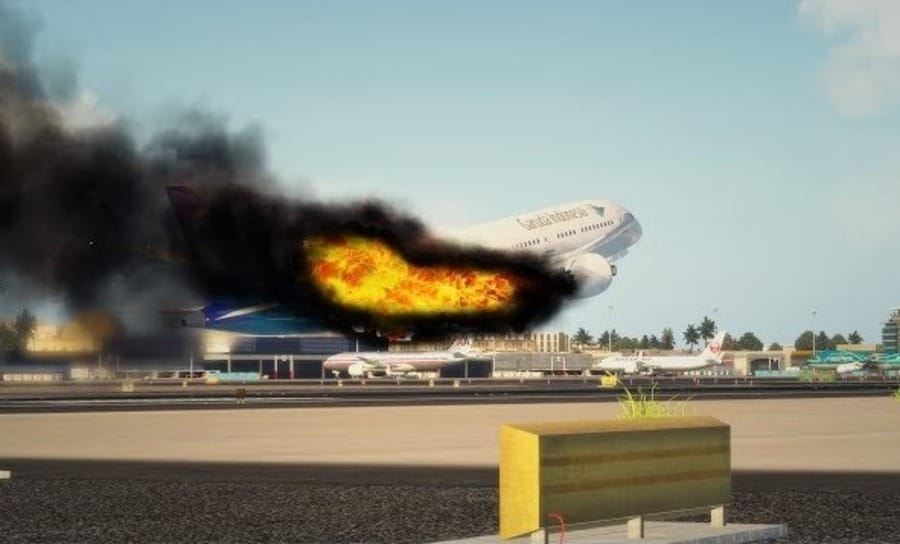 Garuda Indonesia Flight Makes Emergency Landing After Engine Fire ...